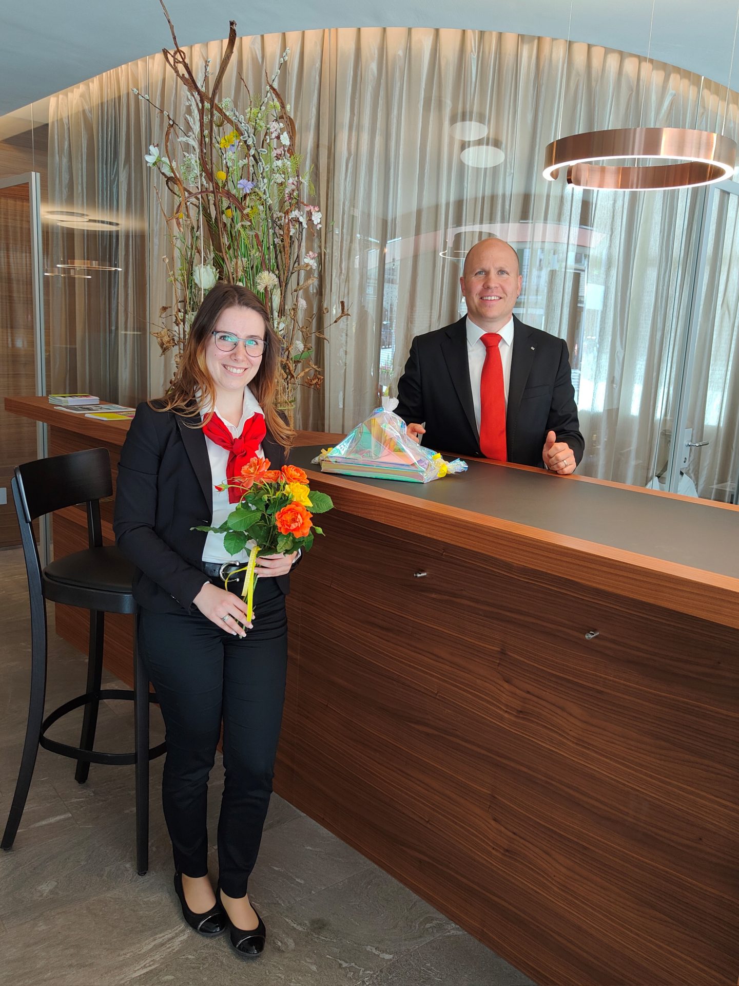 Herzliche Gratulation zur Beförderung