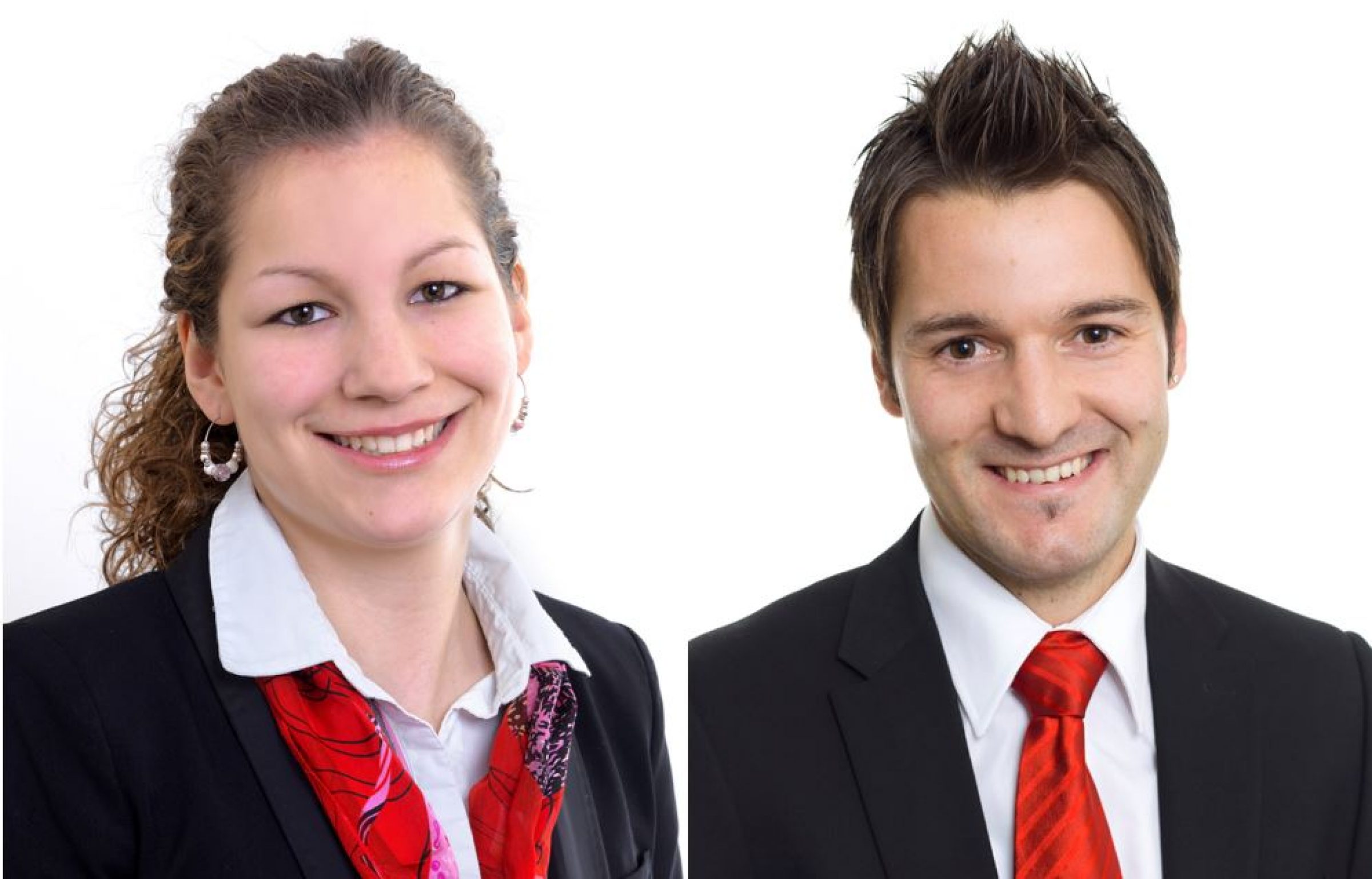 Arbeitsjubiläum Manuel Salis & Tabea Bastadin