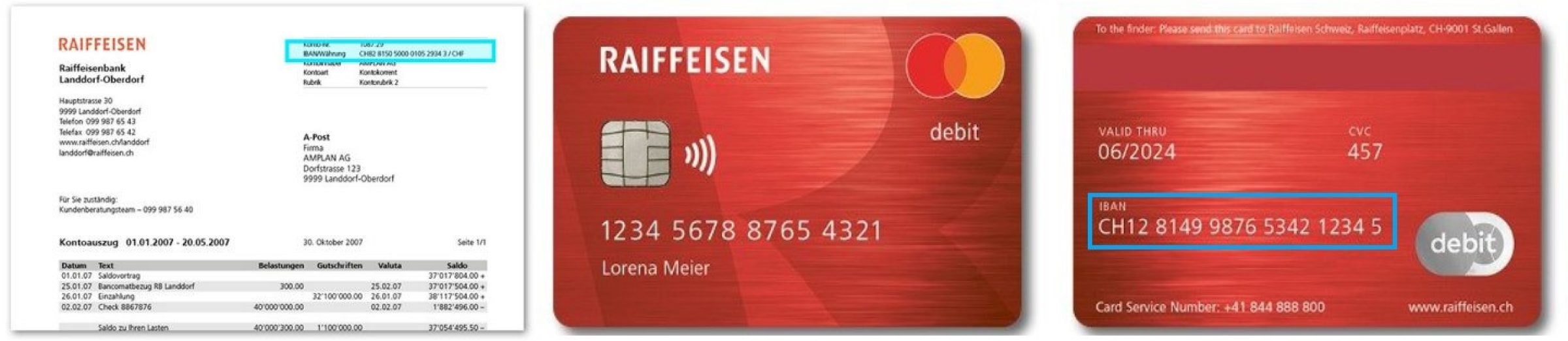 IBAN: Internationale Bankkontonummer