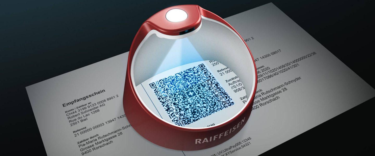 PayEye: lecteur optique pour régler par QR-facture