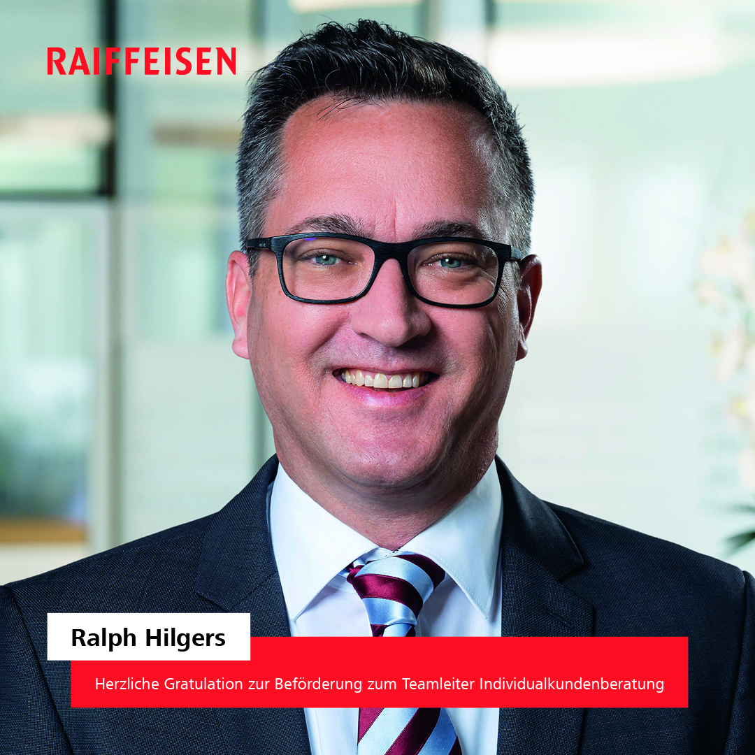 Beförderung Ralph Hilgers